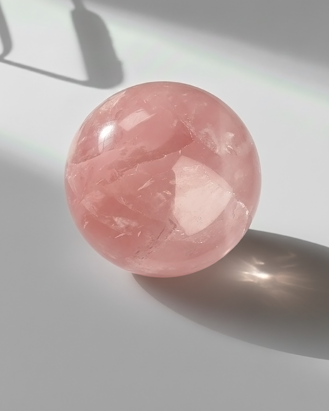 Rose quartz Ball – Treasures of Veda